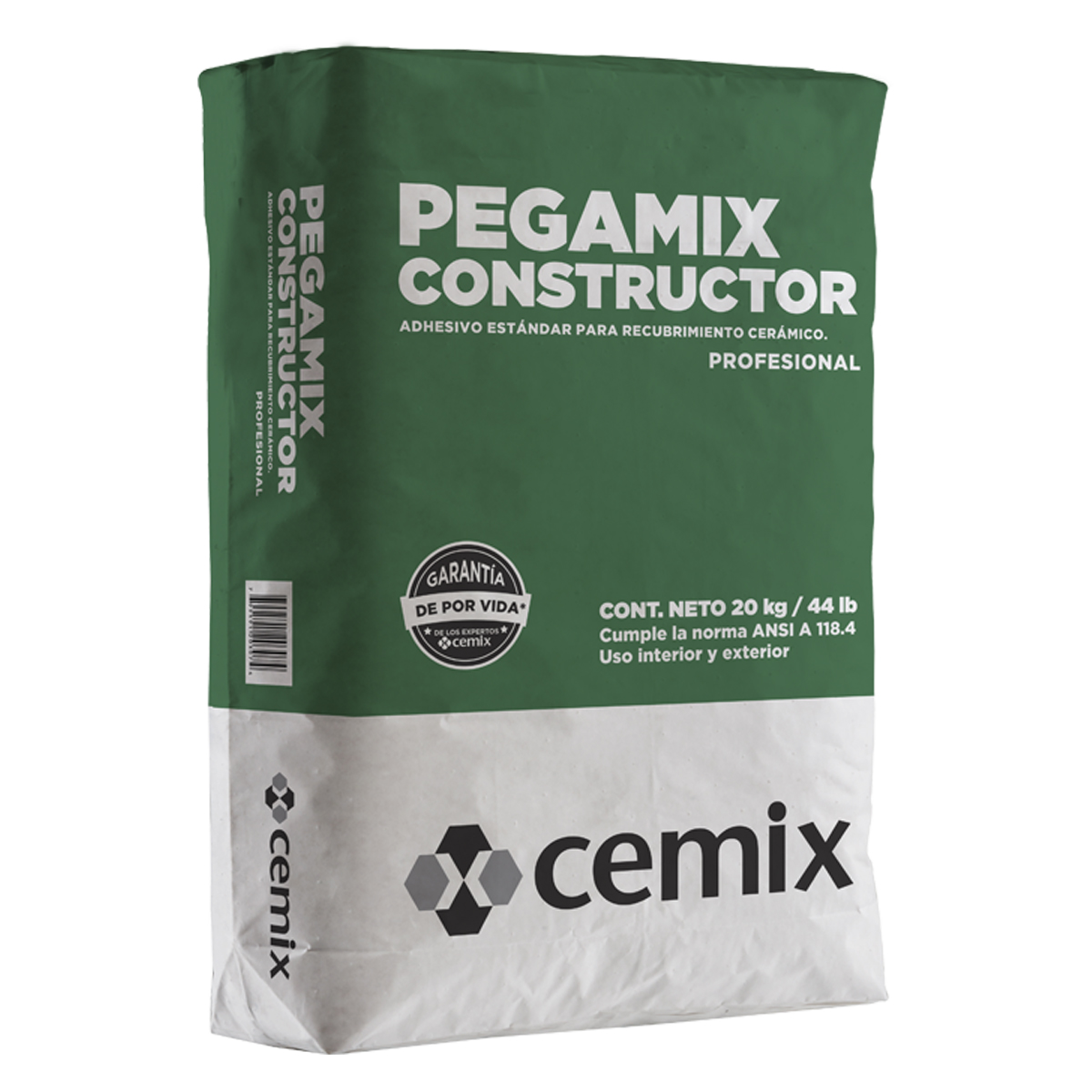 SACO PEGA PISO PEGAMIX CONSTRUCTOR GRIS | Plomería Selecta